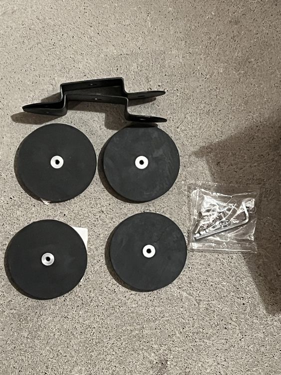 Starke Magnet Halterung mit 2 Füssen je 2 Magnete (Neu und ...