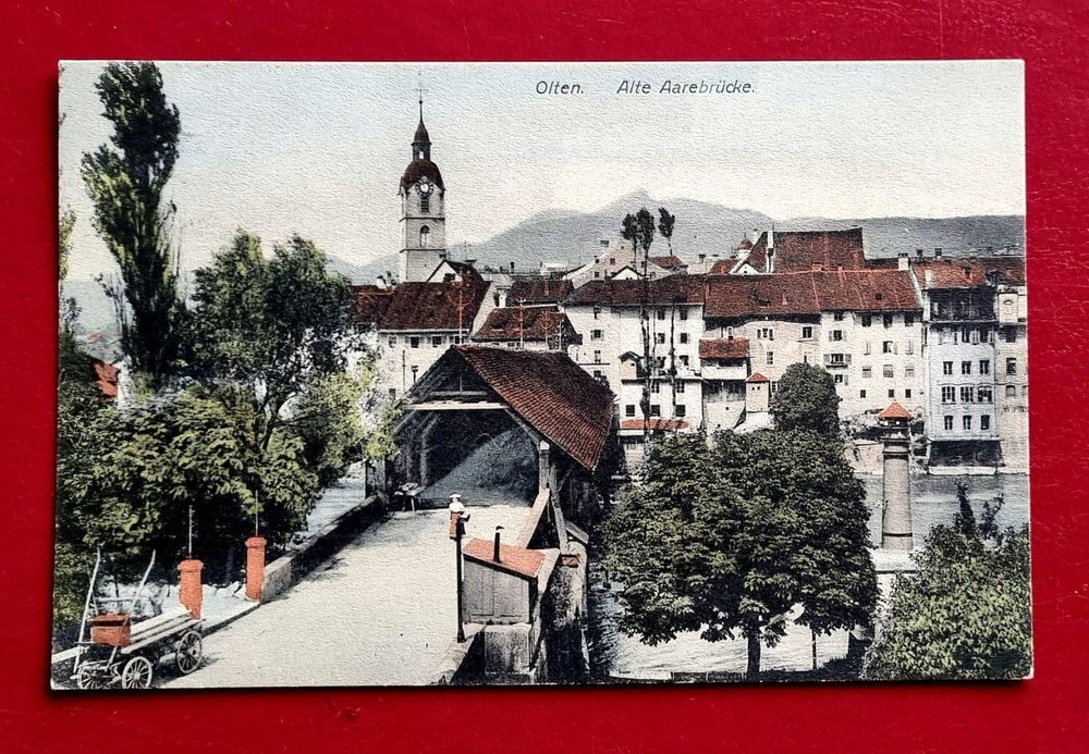 Olten - Alte Aarebrücke - 1908 | Kaufen auf Ricardo