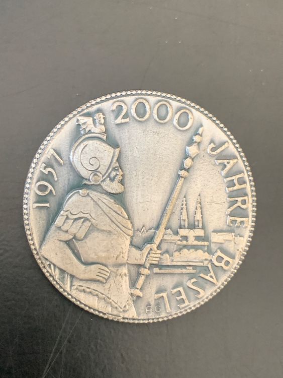 Abzeichen 2000 Jahre Basel 1957 Silber | Kaufen auf Ricardo