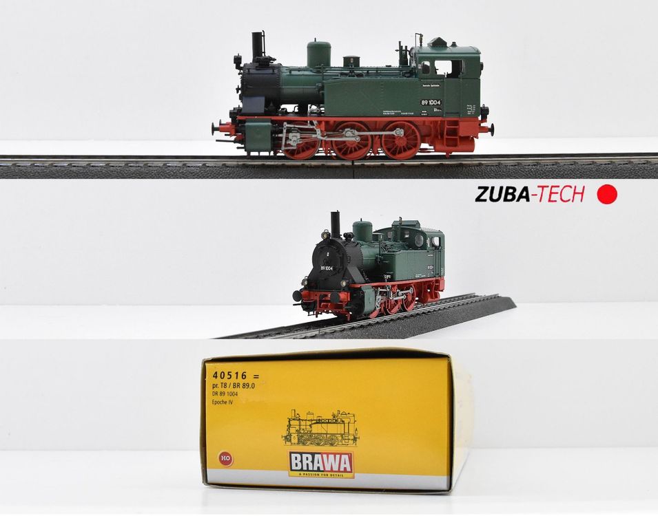 Brawa 40516 E-Lok BR 89.0 DR H0 GS Analog mit OVP (Neu (gemäss ...