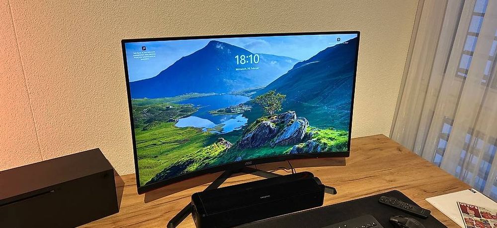 AOC Monitor CQ32G2SE/BK (Gebraucht) in Wohlenschwil für CHF 150 – nur ...