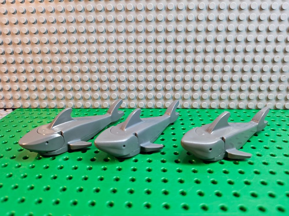 3 Lego - Tiere, Hai mit Lochhaugen, Stanzaugen (Gebraucht) in Wauwil ...