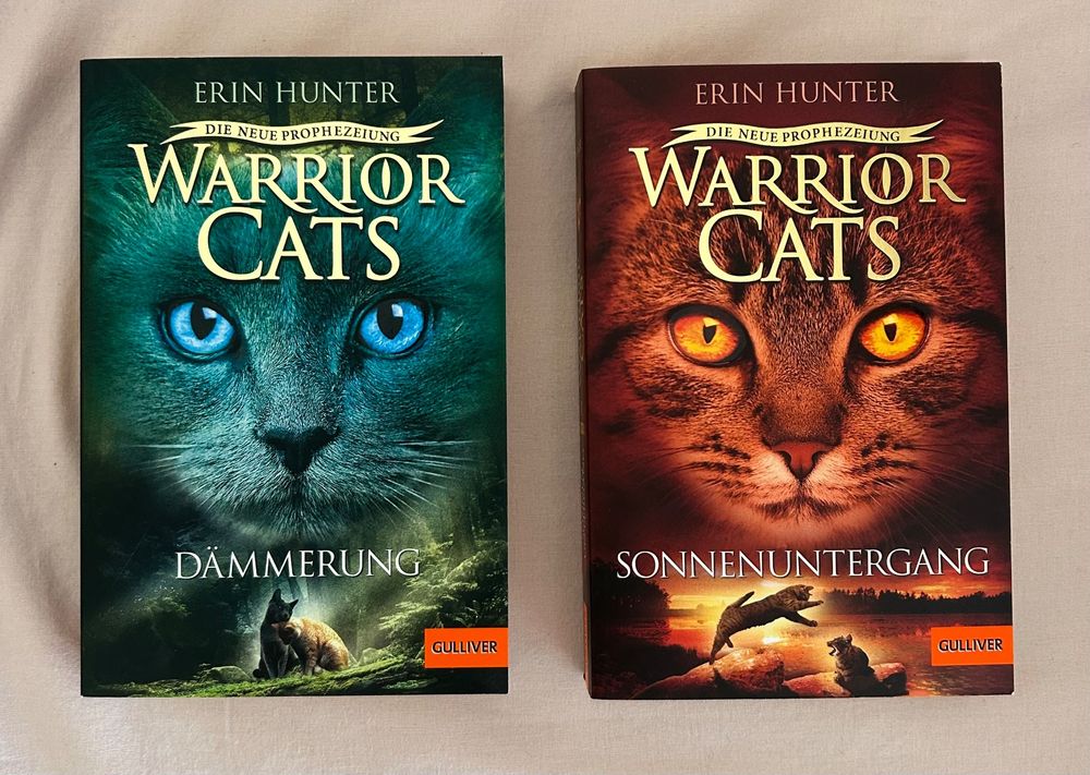 Warrior Cats Staffel II - Band 5 und 6 (Neu (gemäss Beschreibung)) in ...