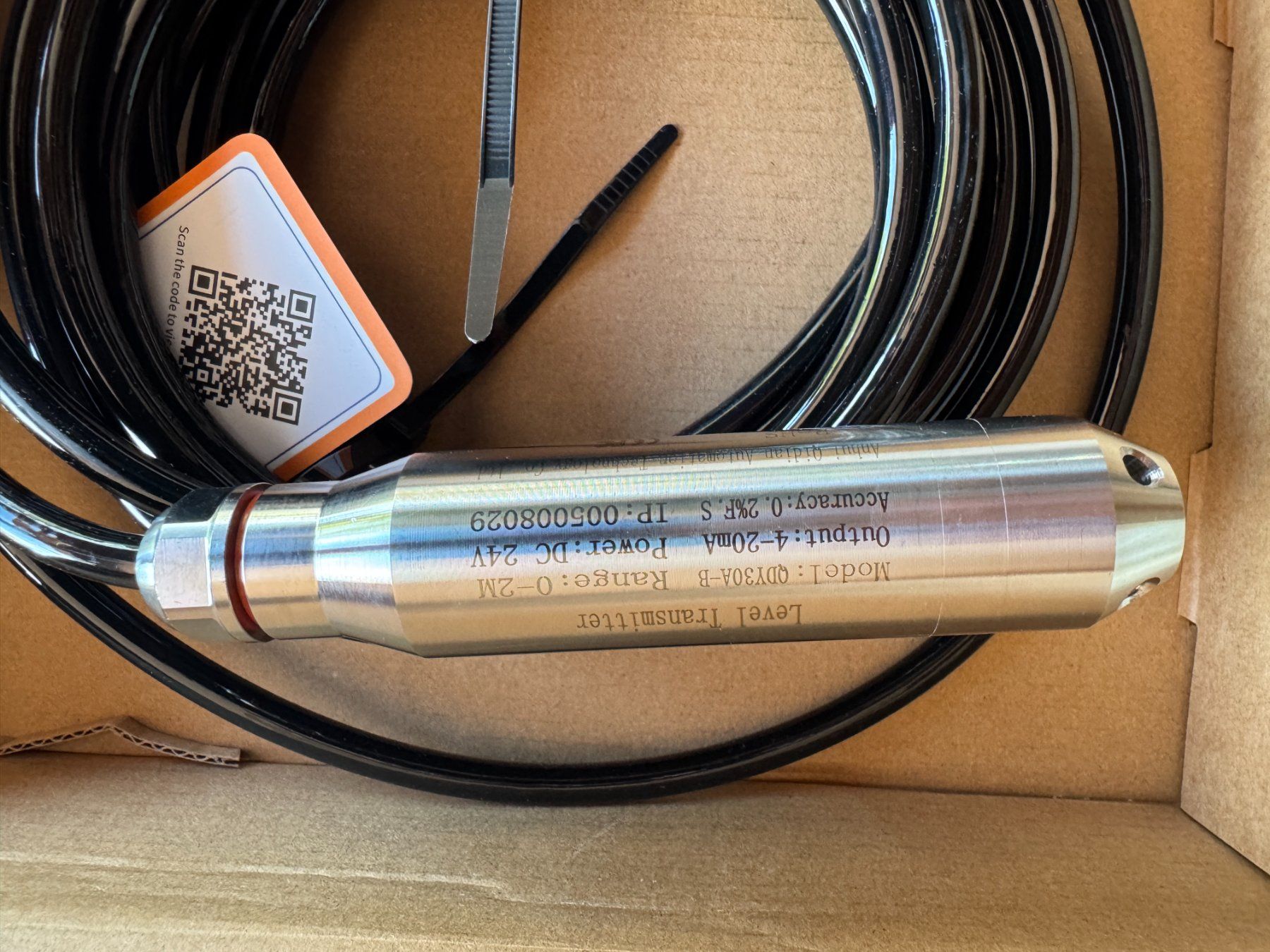 NEU: Wasserstand Sensor / Level Sensor 4-20mA (Neu und originalverpackt ...