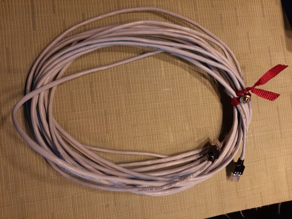 Ethernet-Kabel 10m Uninet Flex 4P Kat.5 (Gebraucht) in Menziken für CHF ...