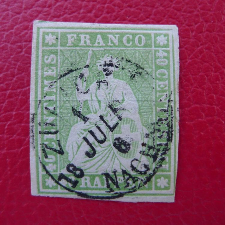 Strubel: 26C (26B3), fehlerfrei von Zürich, Kat: 140.-+ (Gebraucht) in Sursee für CHF 25 – mit ...