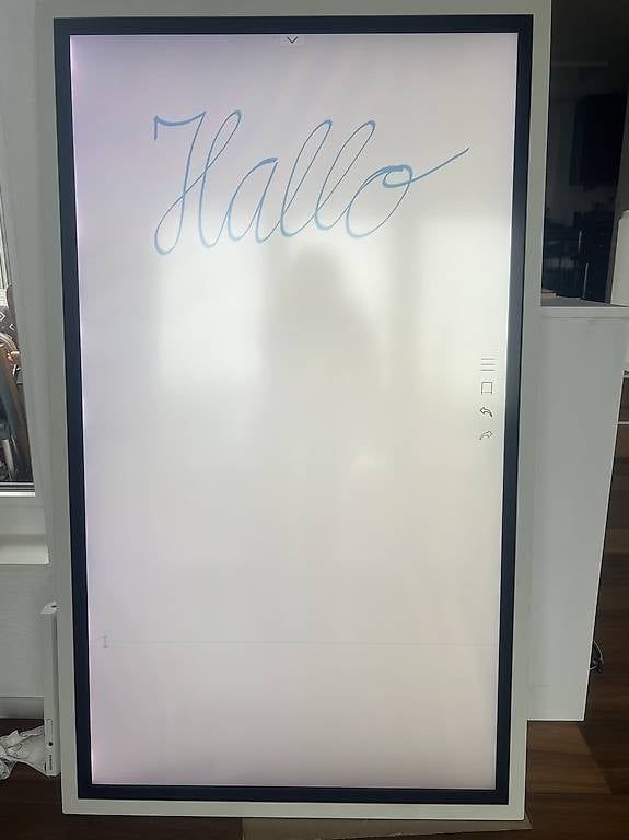 Samsung FLIP WM55 H Interaktives Display//Whiteboard Touch (Gebraucht ...