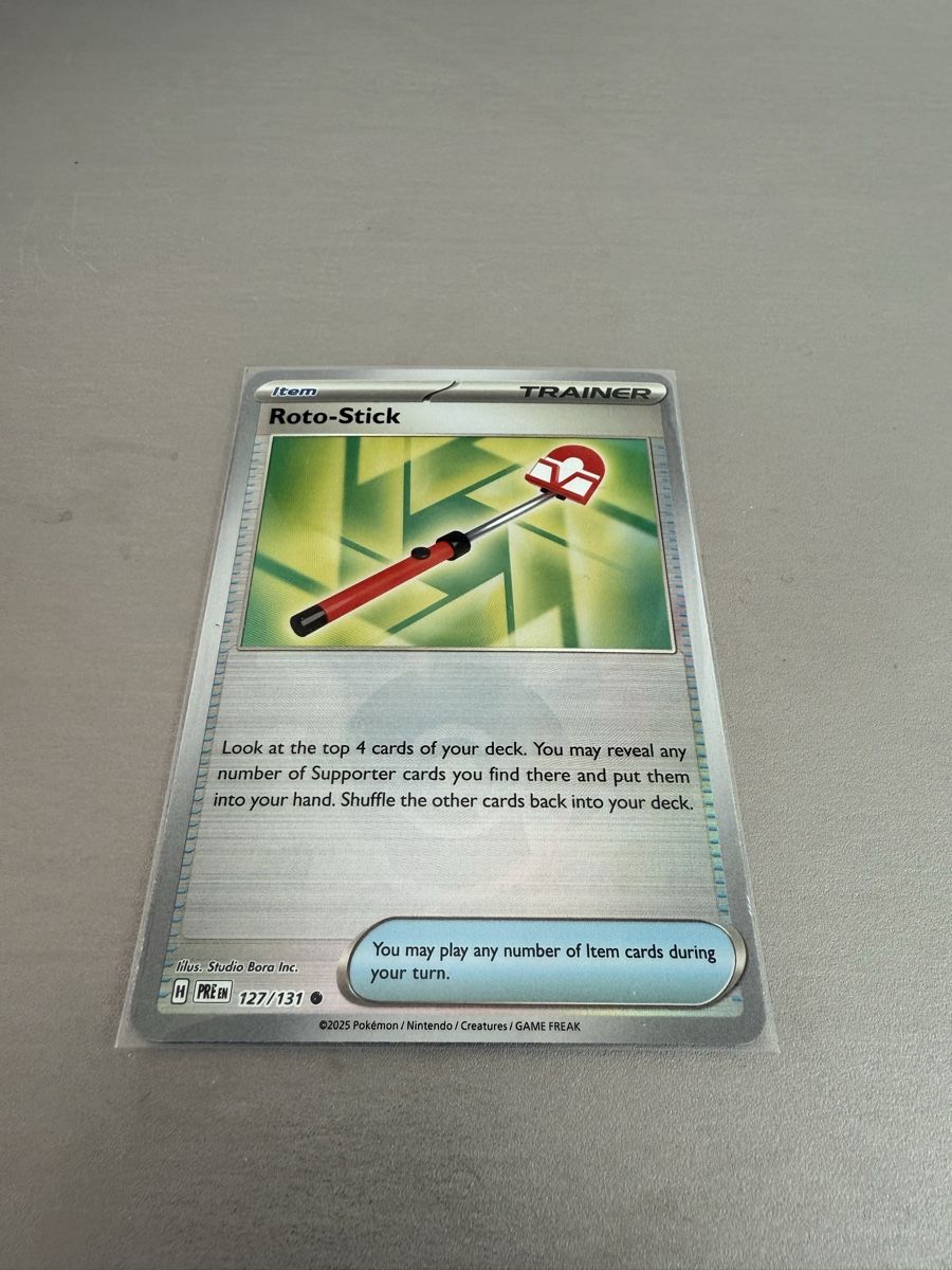 Pokemon Prismatic Evolutions Roto Stick Pokeball 🇬🇧 (Neu (gemäss ...