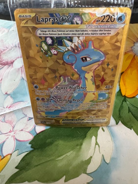Pokémon Lapras EX Terakristall Karte Promo | Kaufen auf Ricardo