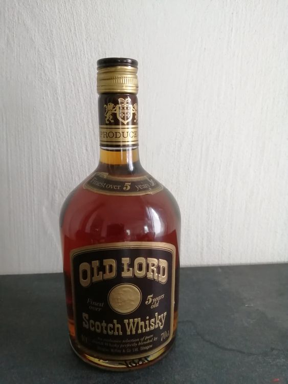 👀OLD LORD 70cl 1980s RARITÄT 5 Years Whisky (Neu (gemäss Beschreibung ...