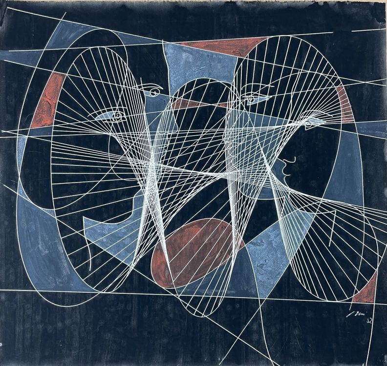 Hans Erni (1909-2015) Mischtechnik (Gebraucht) in Root für CHF 1060 – mit Lieferung auf Ricardo ...