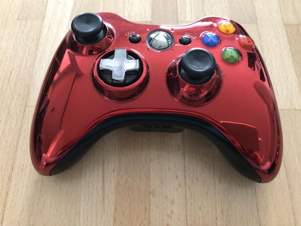 Xbox 360 Controller Rot Metallic (Gebraucht) in Nussbaumen AG für CHF ...
