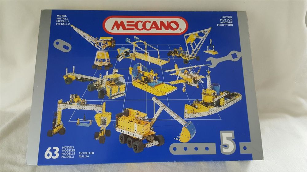 Mecano Metallbaukasten Nr. 5 | Kaufen auf Ricardo