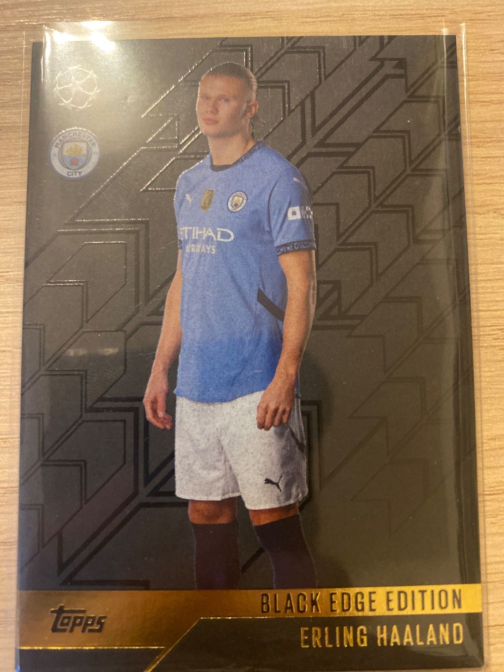 Topps Match Attax 24/25 Black Edge Haaland BE6 (Neu (gemäss ...