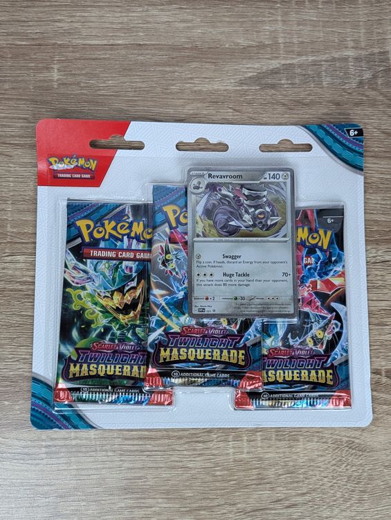 Lot de 2 3-Pack Pokémon Scarlet & Violet Twilight Masquerade (Neuf avec ...