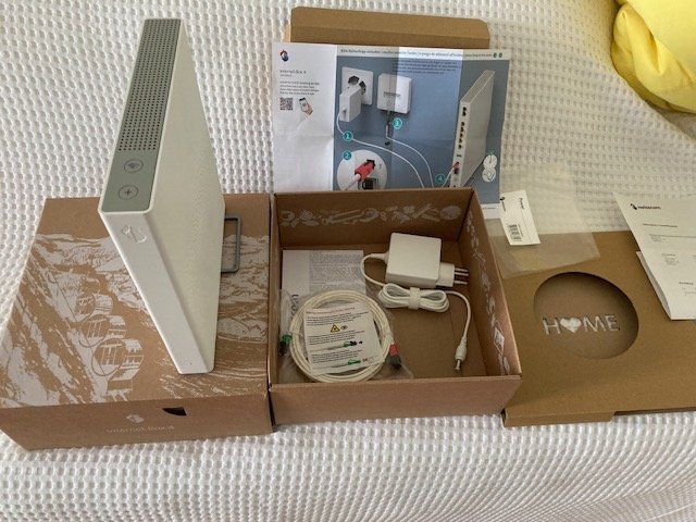 Internet Box 4 Swisscom für Glasfaseranschluss (Neu und ...