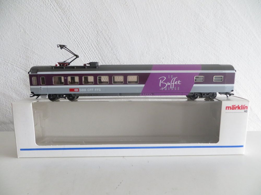 Märklin H0: Speisewagen "Le Buffet Suisse", 4125, WS, OVP (Gebraucht) in St.Gallen für CHF 25 ...