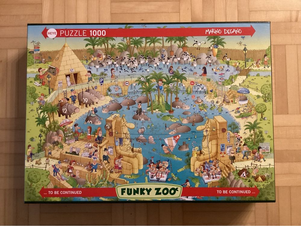 Puzzle Heye Funky Zoo | Kaufen auf Ricardo