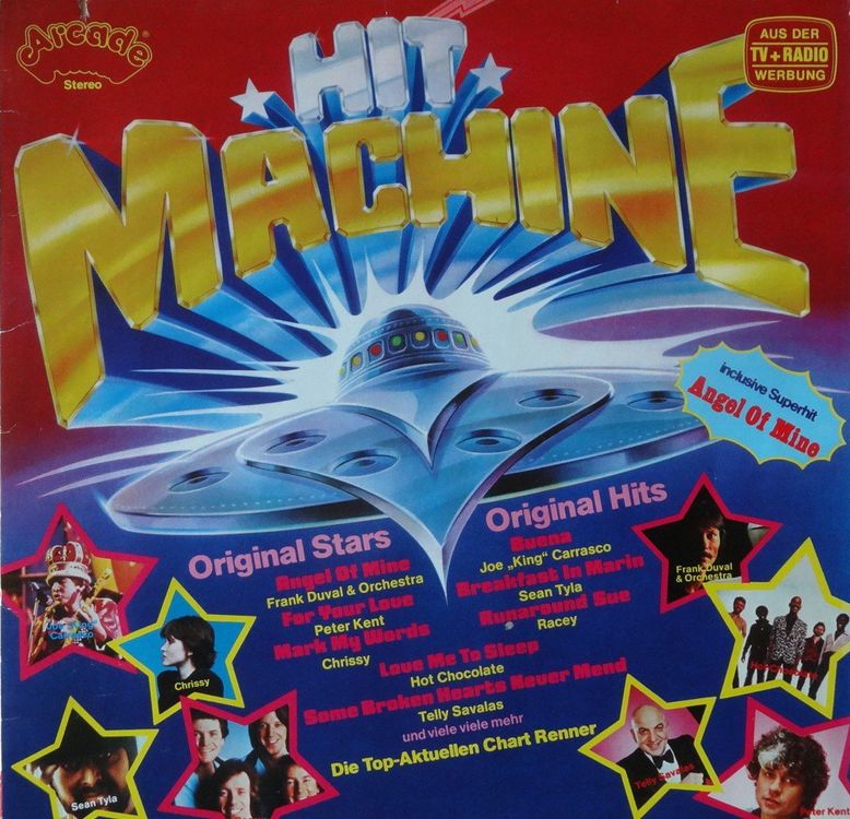 Various - Hit Machine LP Comp Vinyl / Porto 5.00 (Gebraucht) in ...