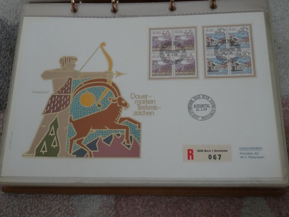 FDC 1984 Tierkreiszeichen LUXUSBRIEF | Kaufen auf Ricardo