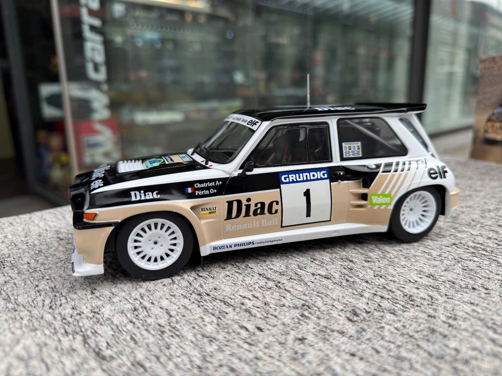 1:18 Auto Renault 5 Maxi Turbo Rally Périn Chariot (Usato) a Chiasso ...
