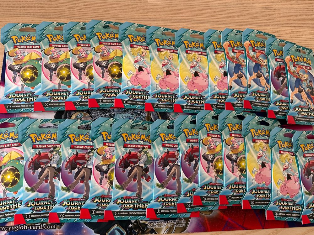 🇬🇧 24x Pokémon Booster Packs – Journey Together (ENGLISH ) (Neu und ...