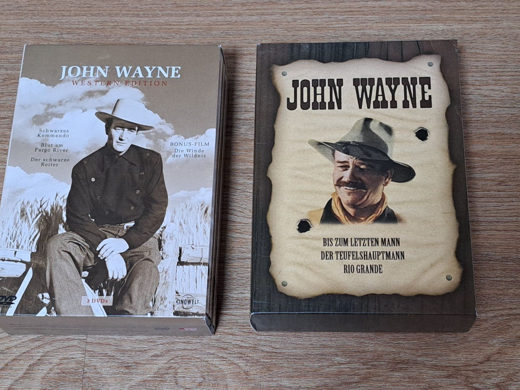Set mit 6 verschiedenen Filmen mit John Wayne (Neu (gemäss Beschreibung ...
