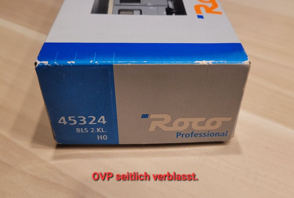 Roco 45324 BLS EW IV 2.Klasse "Unesco" exact 1:87 DC (Neu (gemäss ...