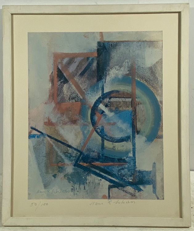 Hans Rudolf SCHIESS (1904-1978) Lithographie handsigniert (Gebraucht ...