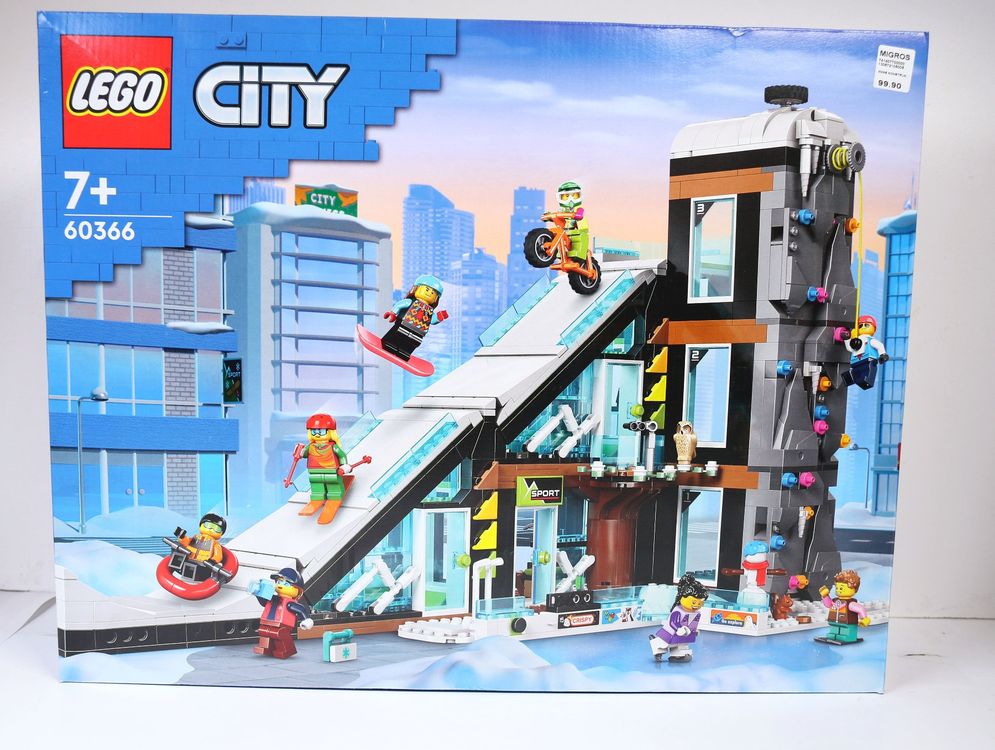LEGO® City 60366 Ski and Climbing Center | Kaufen auf Ricardo