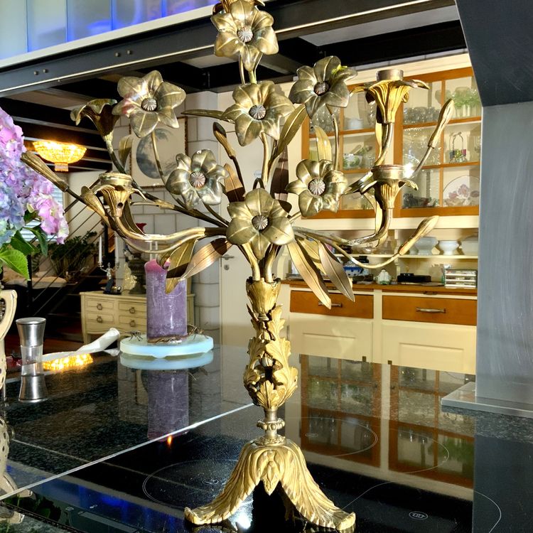 JUGENDSTIL KERZENLEUCHTER BRONZE FRANKREICH,1900, FUNDZUSTAN | Kaufen auf Ricardo