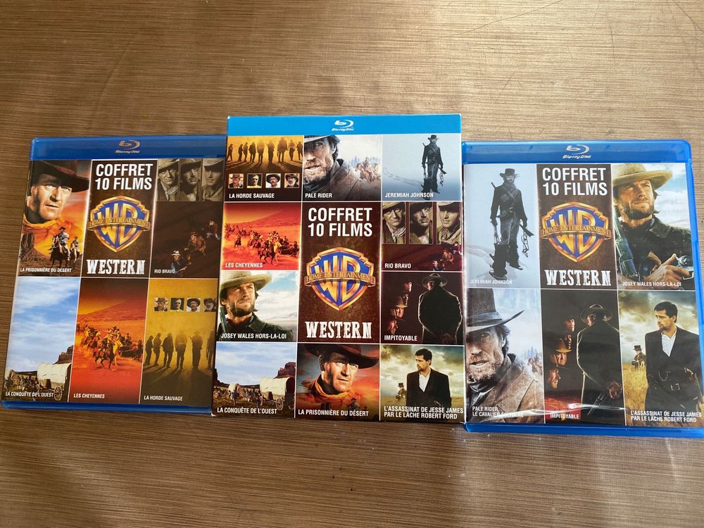 Western - coffret 10 films Eastwood, Clint, Wayne, John, Red | Kaufen ...