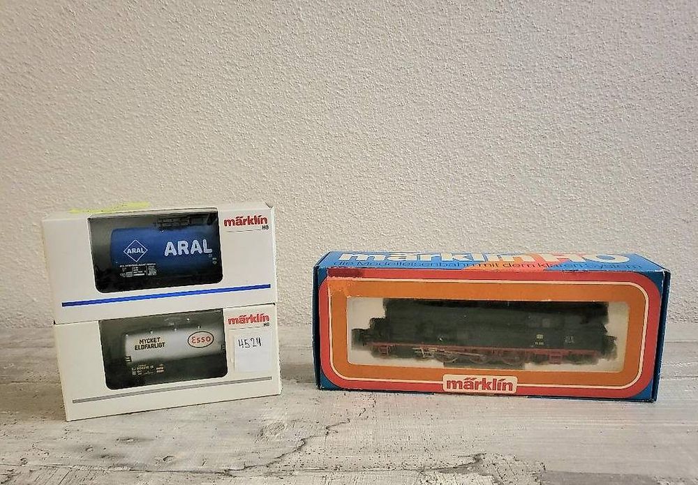 Märklin 3106 DB DL + 2 vintage GW "Myckey" 2524 und "Aral" (Gebraucht ...