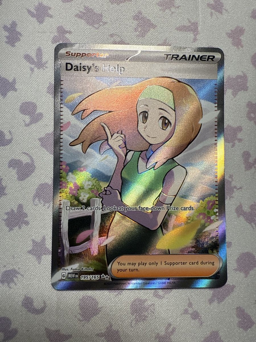Pokémon-Daisy‘s Help-UR-MEW-195/165-EN (Neu (gemäss Beschreibung)) in ...