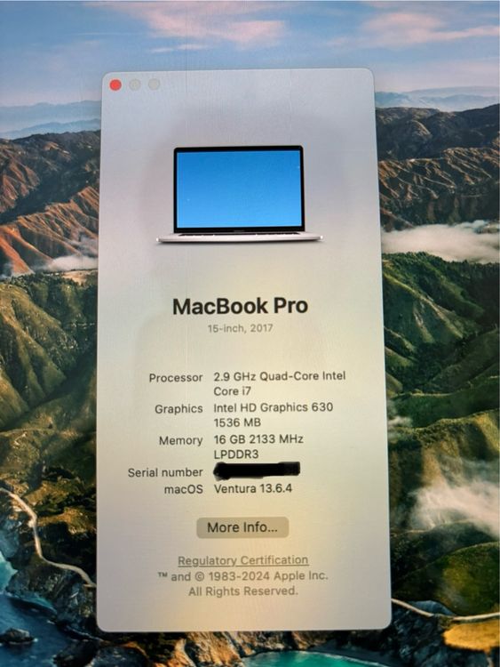 Apple Macbook Pro 15’’ 2017 | Kaufen auf Ricardo