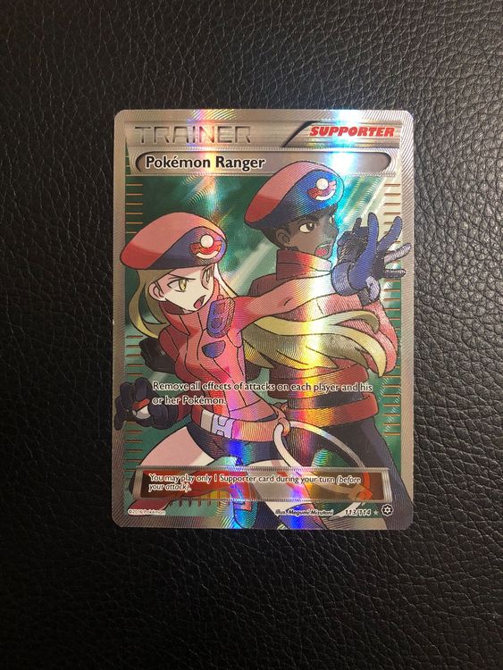 XY: Steam Siege Pokemon Ranger Full Art 113/114 Ab 1 | Kaufen auf Ricardo