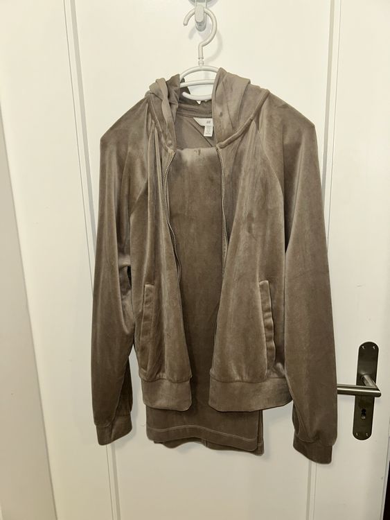 Ensemble de survêtement en velours taupe H&M (Neuf (Voir description ...