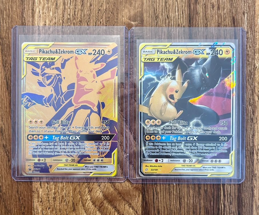 Zekrom & Pikachu GX | Kaufen auf Ricardo