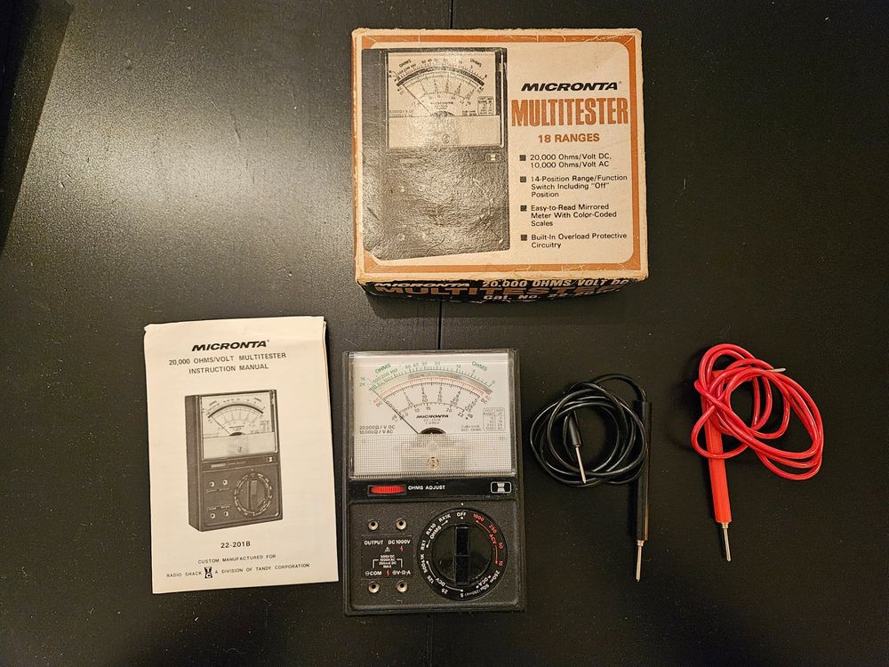 Messgerät MICRONTA Multitester | Kaufen auf Ricardo