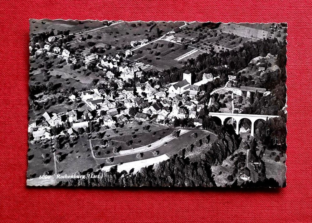 Rothenburg (LU) - Dorfansicht - Viadukt - Flugaufnahme (Gebraucht) in Rothrist für CHF 9 – mit ...