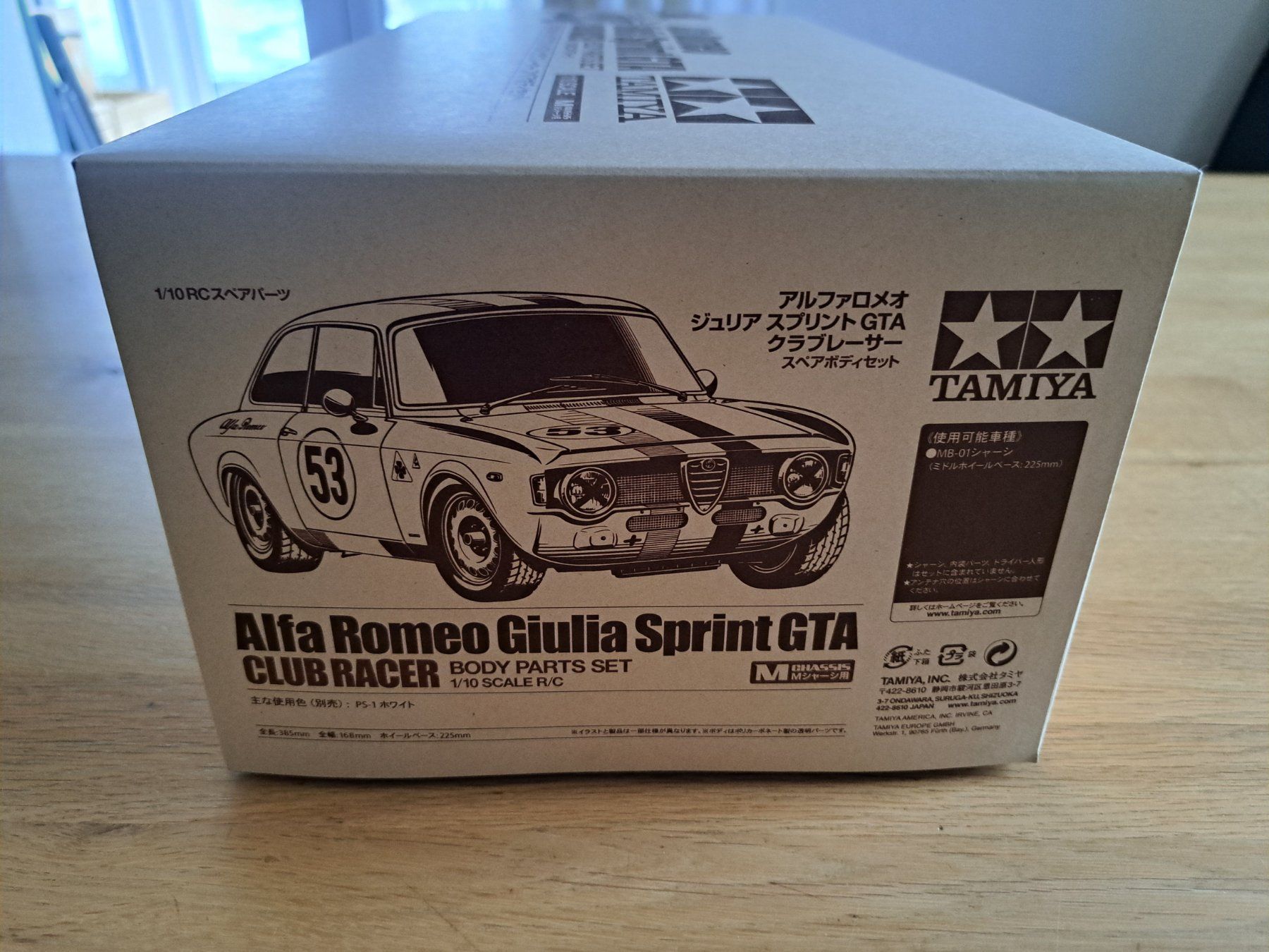 Tamiya 51729 Karosserie-Satz Alfa Romeo Giulia (M-Chassis) (Neu und ...