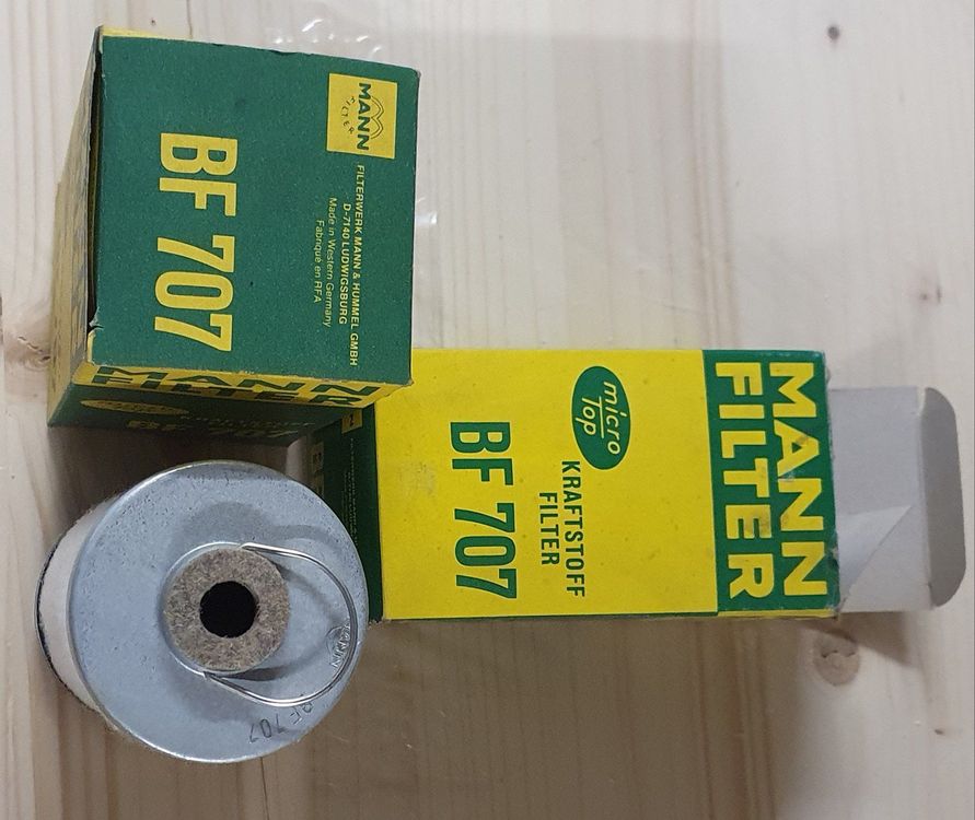 1 x 2 MANN Kraftstoff-Filter BF 707 | Kaufen auf Ricardo