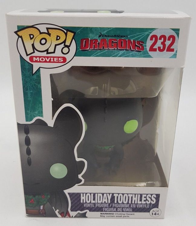 Funko POP 232 - Holiday Toothless - Dream Works - Dragons | Kaufen auf ...