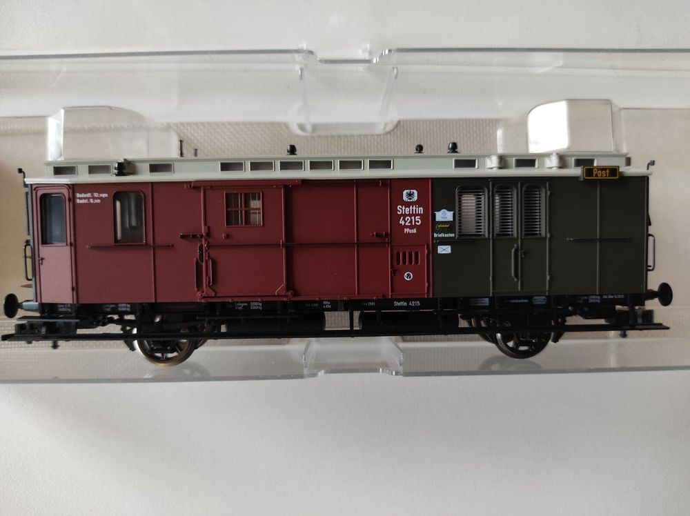 Post-Gepäckwagen "Stettin" der K.P.E.V. von Fleischmann H0 | Acheter sur Ricardo