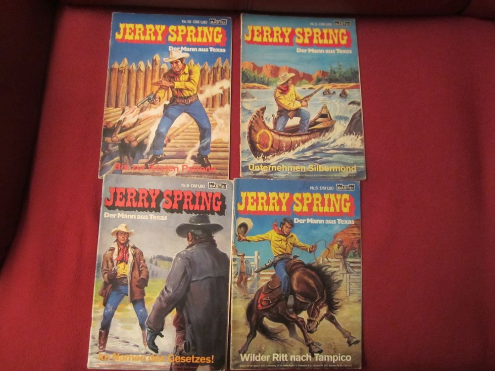 4 X WESTERN COMIC: JERRY SPRING(1 AUFLAGE) | Kaufen auf Ricardo