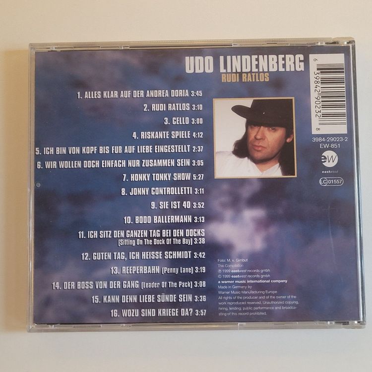 Udo Lindenberg Rudi Ratlos F1 (Gebraucht) in Sessa für CHF 1 – mit ...