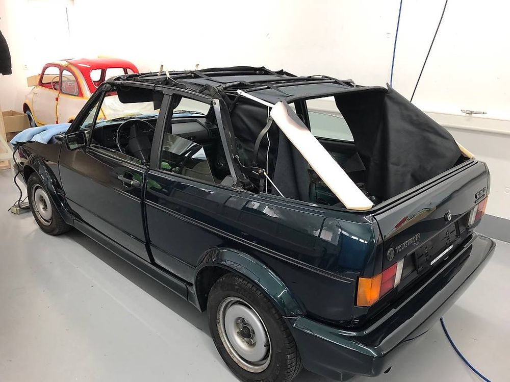 Spannende Golf 1 Cabriolet Verdeck Ebenbild