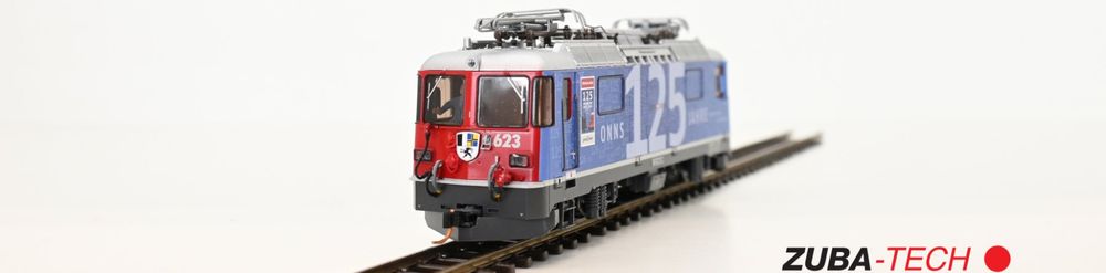 Bemo 1258 143 E-Lok Ge 4/4 II "125 Jahre RhB" H0m Analog OVP (Gebraucht ...