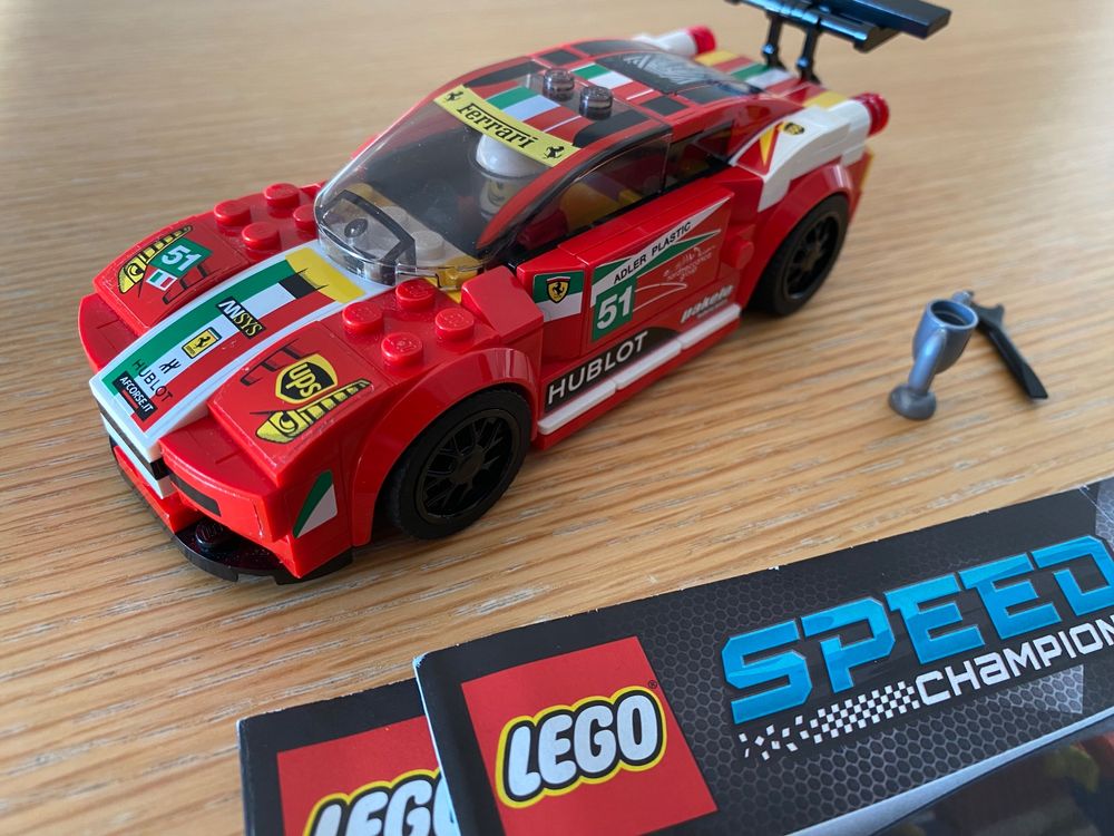 Lego 75908 458 Italia GT2 Speed Champions | Kaufen auf Ricardo