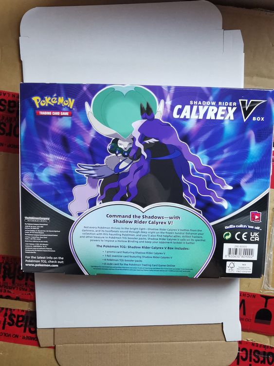 Pokemon Shadow Rider Calyrex V Box - (englisch) | Kaufen auf Ricardo